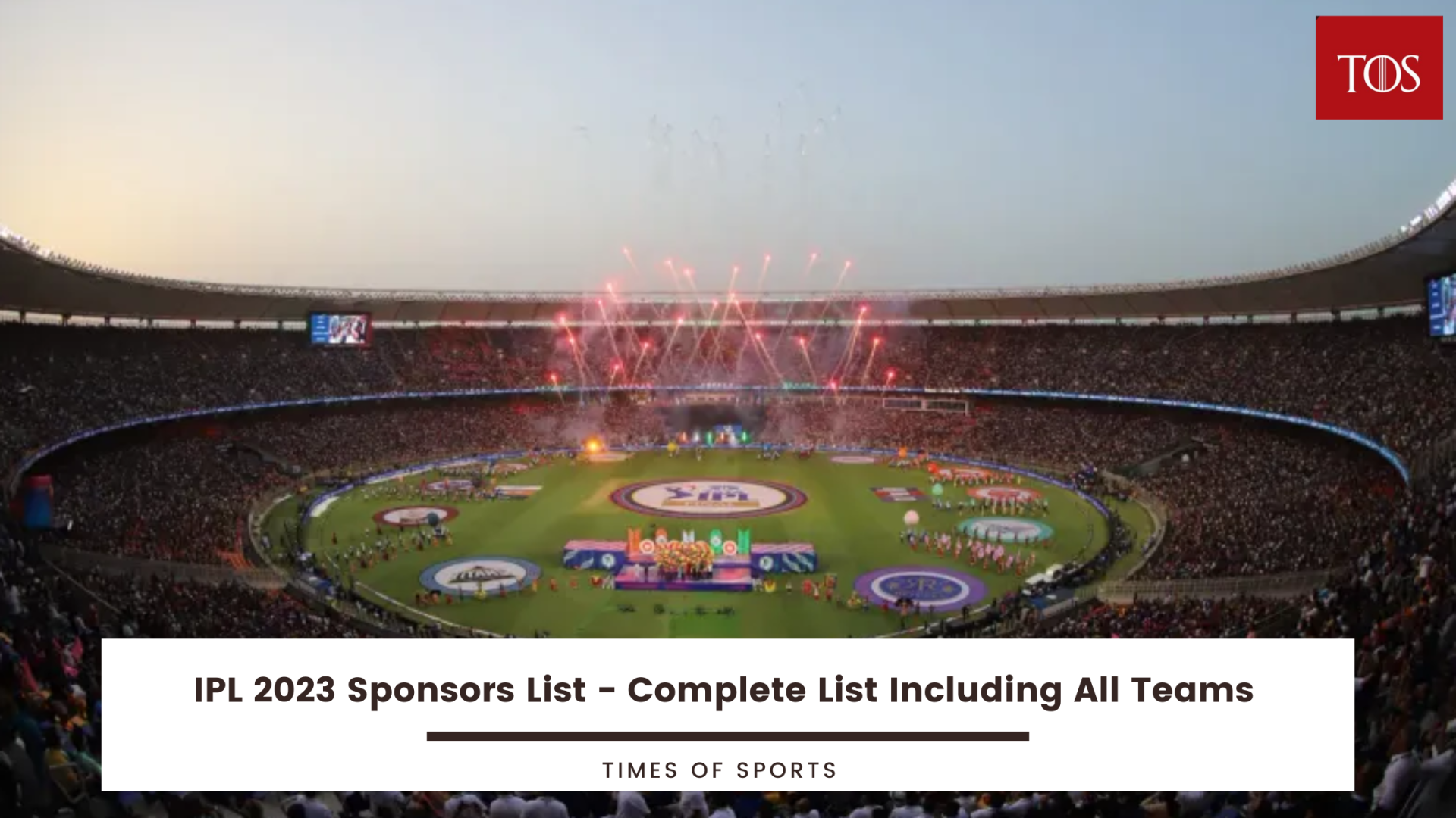 IPL 2023 Sponsors List - Complete List Including All Teams